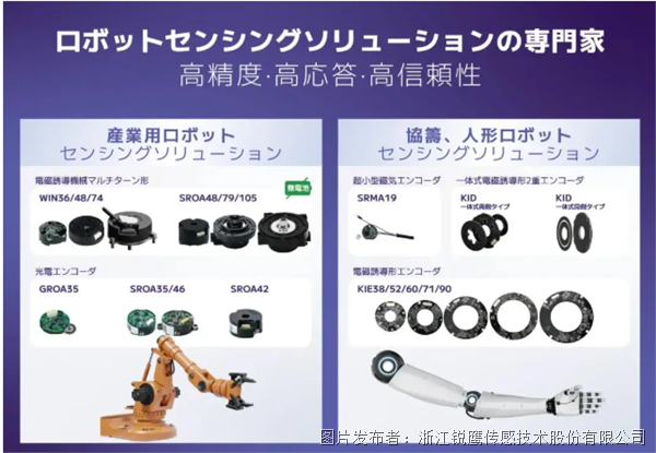 锐鹰传感即将亮相2025日本IREX国际机器人展，高精度编码器助力机器人技术革新