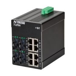 恩创712FX4-ST_工业交换机_网管型交换机_中国工控网